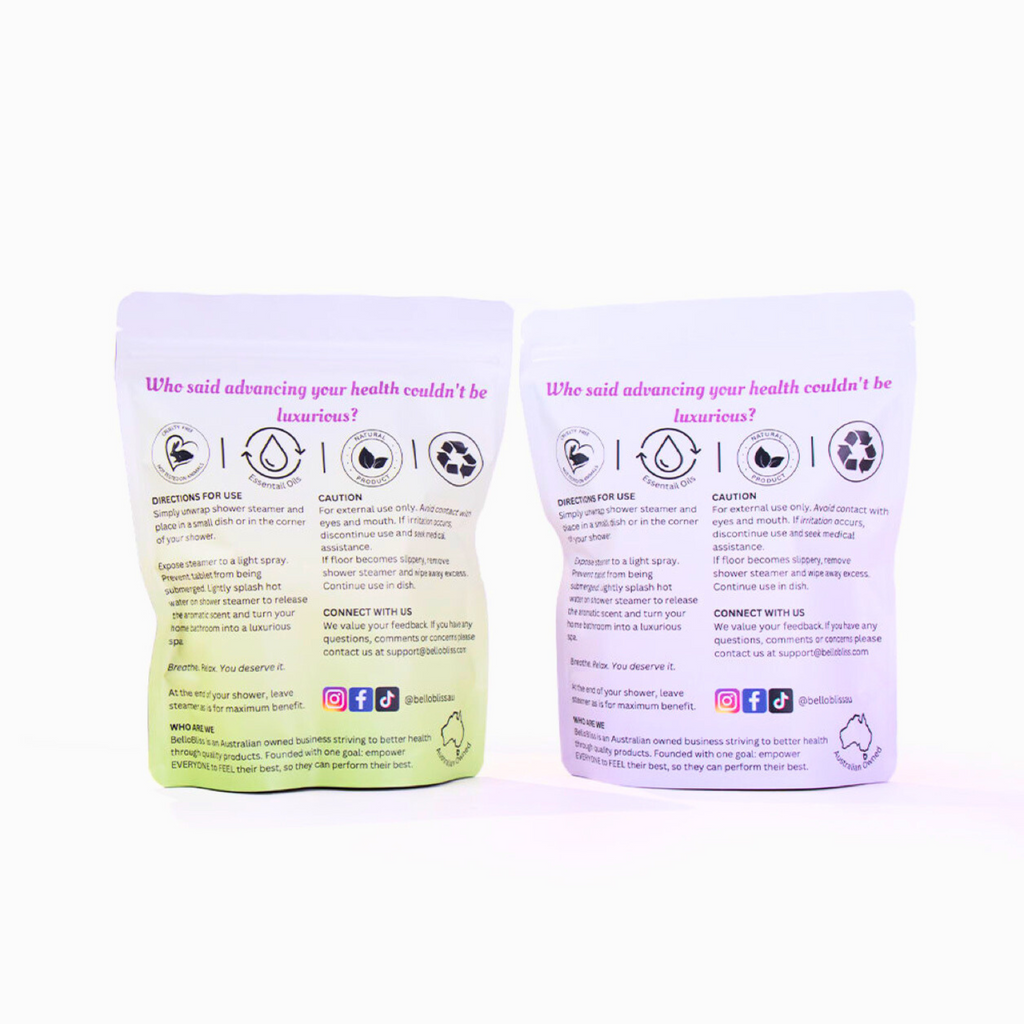 BelloBliss | Luxury Essential Oil Shower Steamers